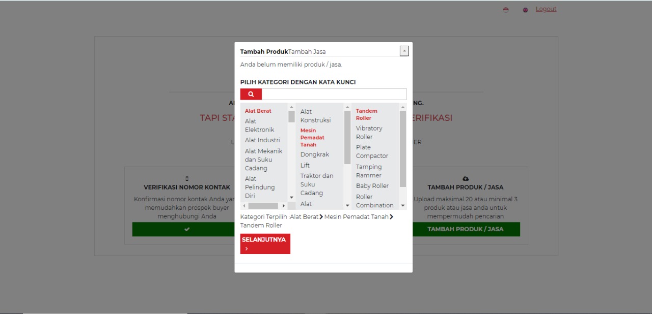 Cara Daftar menjadi Penjual di Indotrading - Support Indotrading
