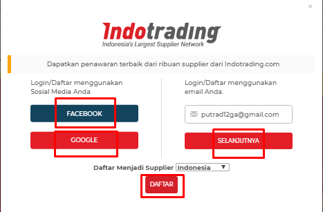 Cara Daftar menjadi Penjual di Indotrading - Support Indotrading