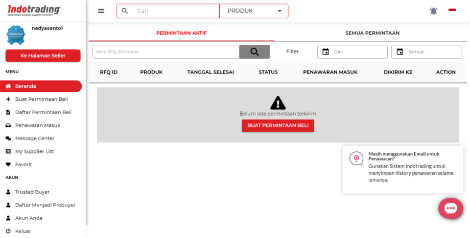 Cara Membuat Permintaan Beli (RFQ) kepada Supplier di Indotrading ...